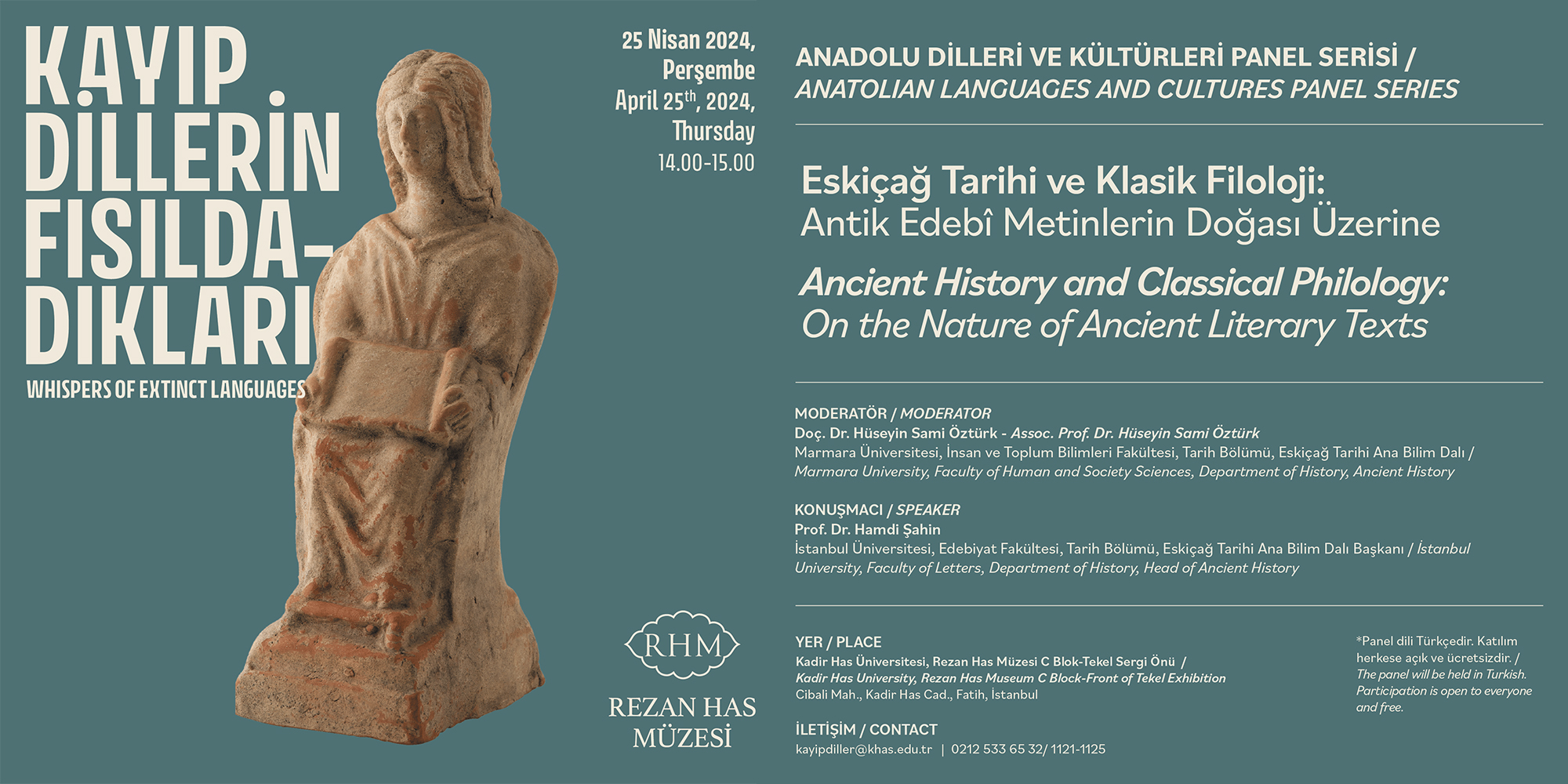 Anatolian Languages and Cultures Panel II – Whispers Of Extinct Languages